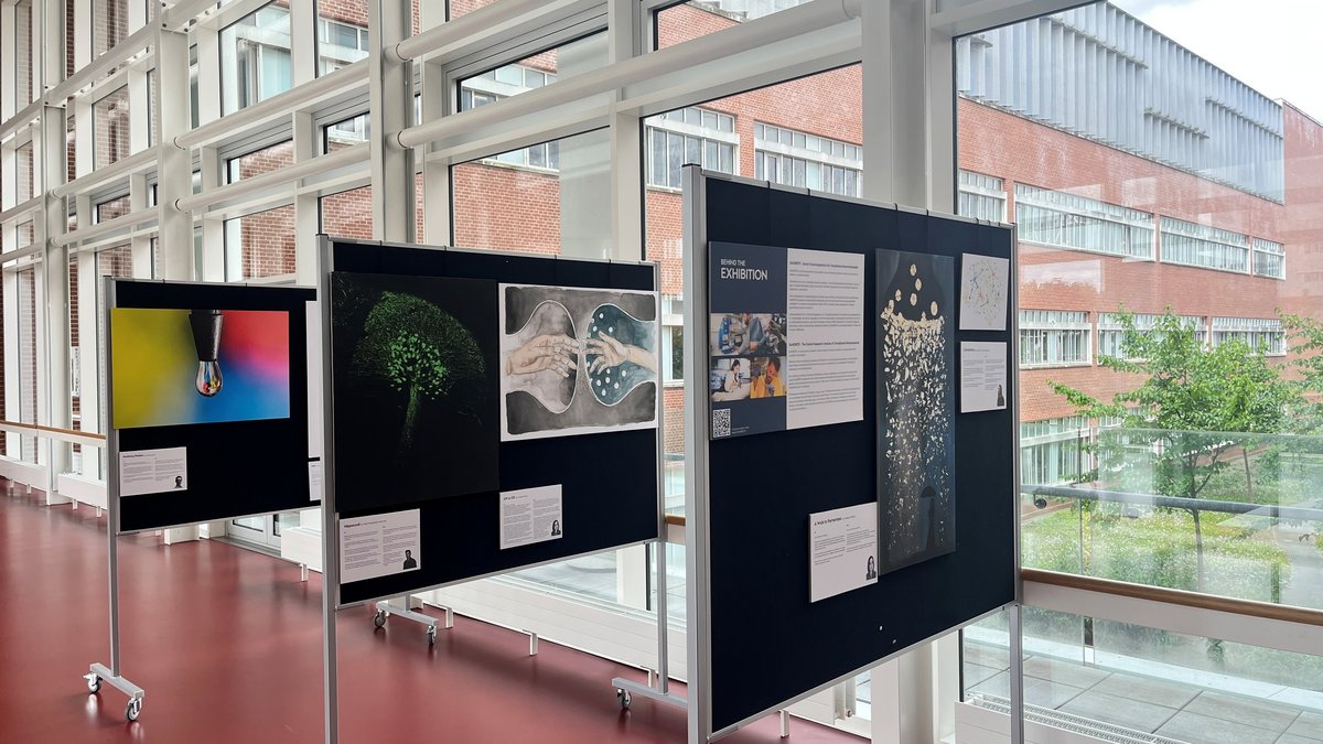 DANDRITE Art & Science Exhibition is now at Aarhus University Hospital